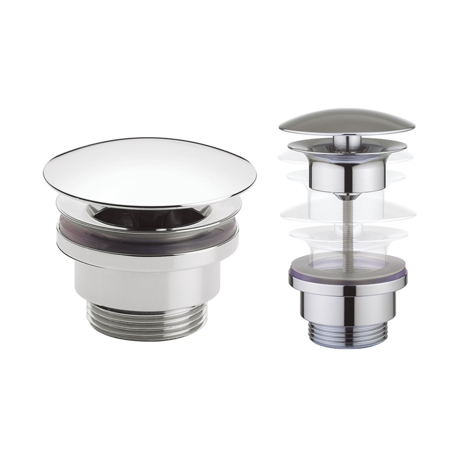 Basin Free Flow Waste (unslotted) (Finish: Chrome) | SKU BSW0270C ...