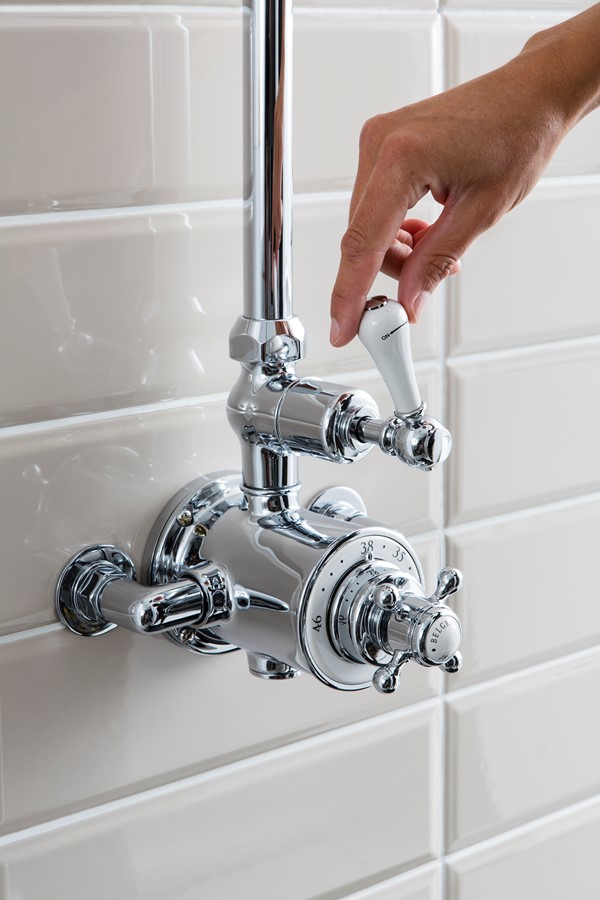 Belgravia Thermostatic Shower Kit (Finish: Chrome) | SKU BEL_SHOWER ...