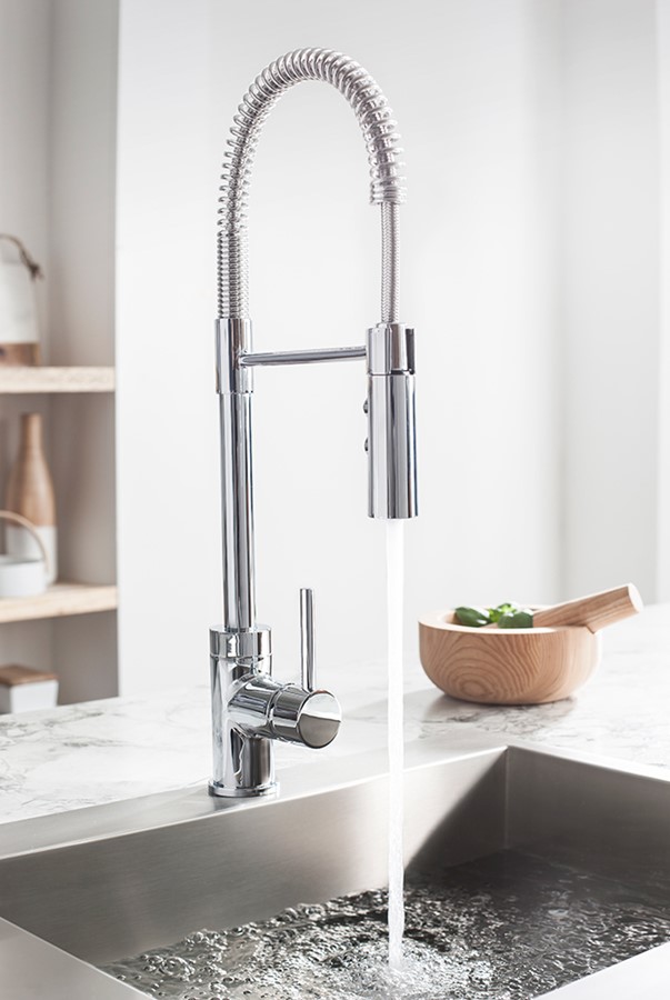 Cook Side Lever Kitchen Mixer with Flexi Spray (Finish: Chrome) | SKU ...