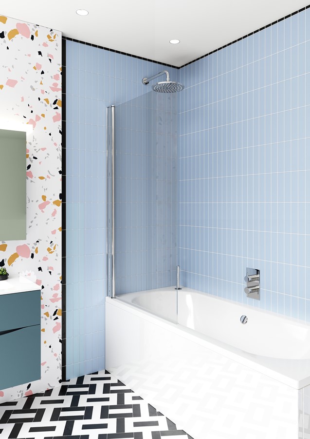 Design 8 Single Panel (Finish: Silver Finish Frame) | SKU DBSSC0850 ...