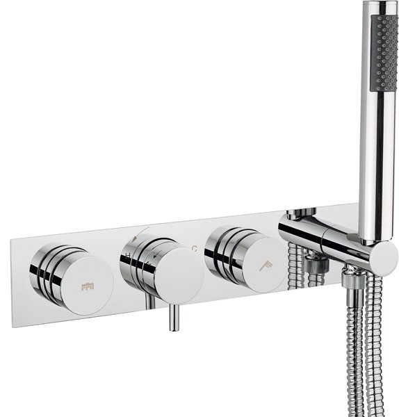 Dial Kai Lever Thermostatic Shower Valve | 2-Way Diverter & Shower ...
