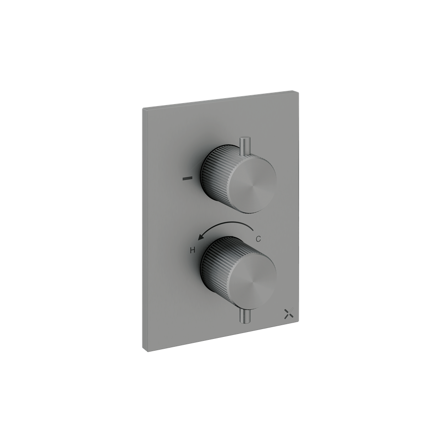 3ONE6 Crossbox 1 Outlet Shower Valve (3ONE6 Crossbox 1 Outlet) in ...