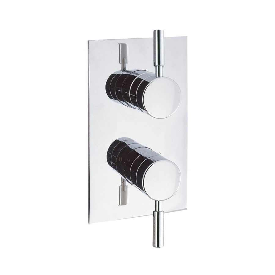 Design 2 Outlet 2 Handle Concealed Thermostatic Shower (Design 2 Outlet ...