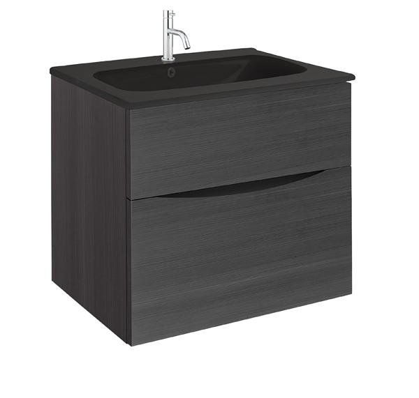 Glide II 600 Unit with Midnight Black Glass Basin (GLIDE 600 Double ...