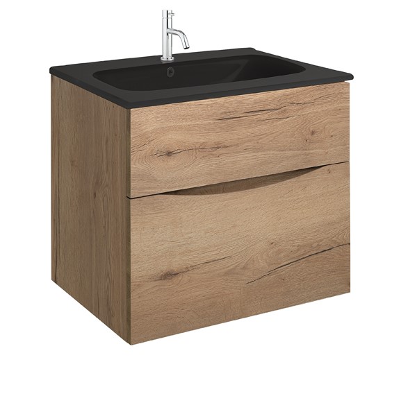 Glide II 600 Unit with Midnight Black Glass Basin (GLIDE 600 Double ...