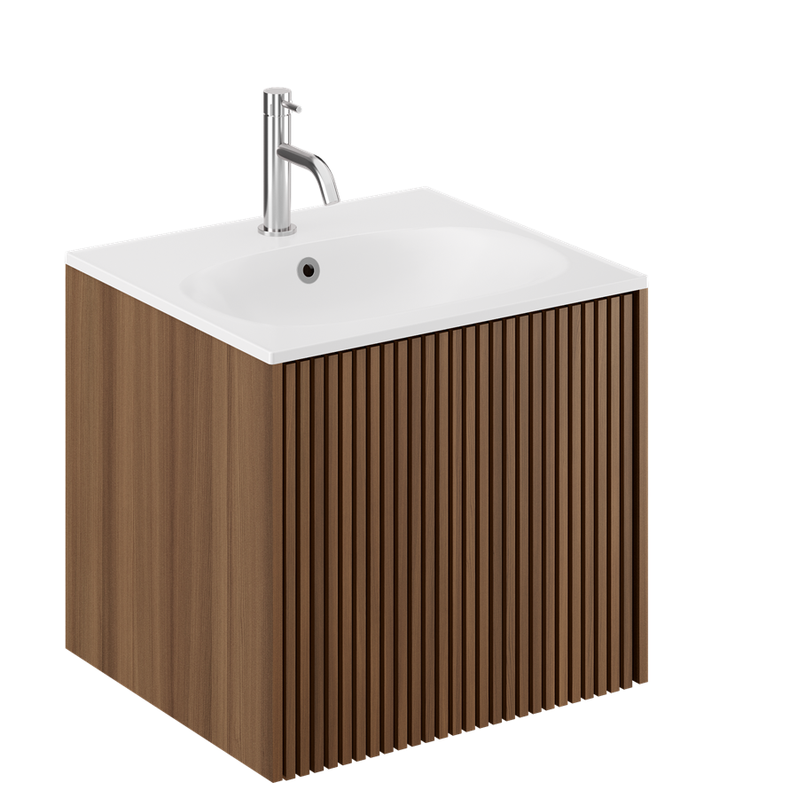 Limit 500 Single Drawer Unit with Matt White Basin (Limit 500 Single ...