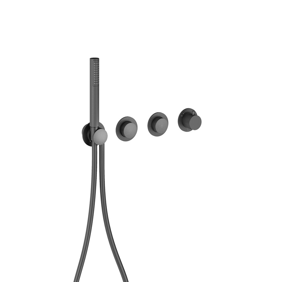 Module MPRO Push Shower Valve with Handset | Crosswater Bathrooms