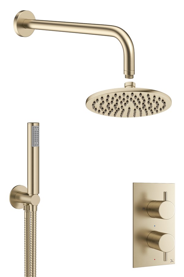 MPRO 2 Outlet 2 Handle Shower Bundle (Finish: Chrome) | SKU GTLPRO1510C ...