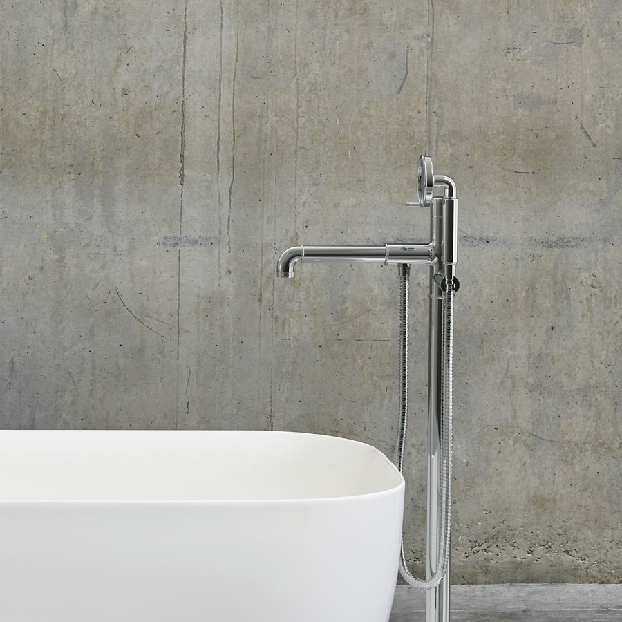 MPRO Industrial Bath Shower Mixer (Finish: Chrome) | SKU PRI416FC ...