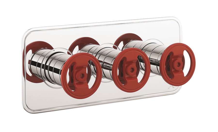 UNION 3 Outlet 3 Handle Concealed Thermostatic Shower Valve Landscape ...